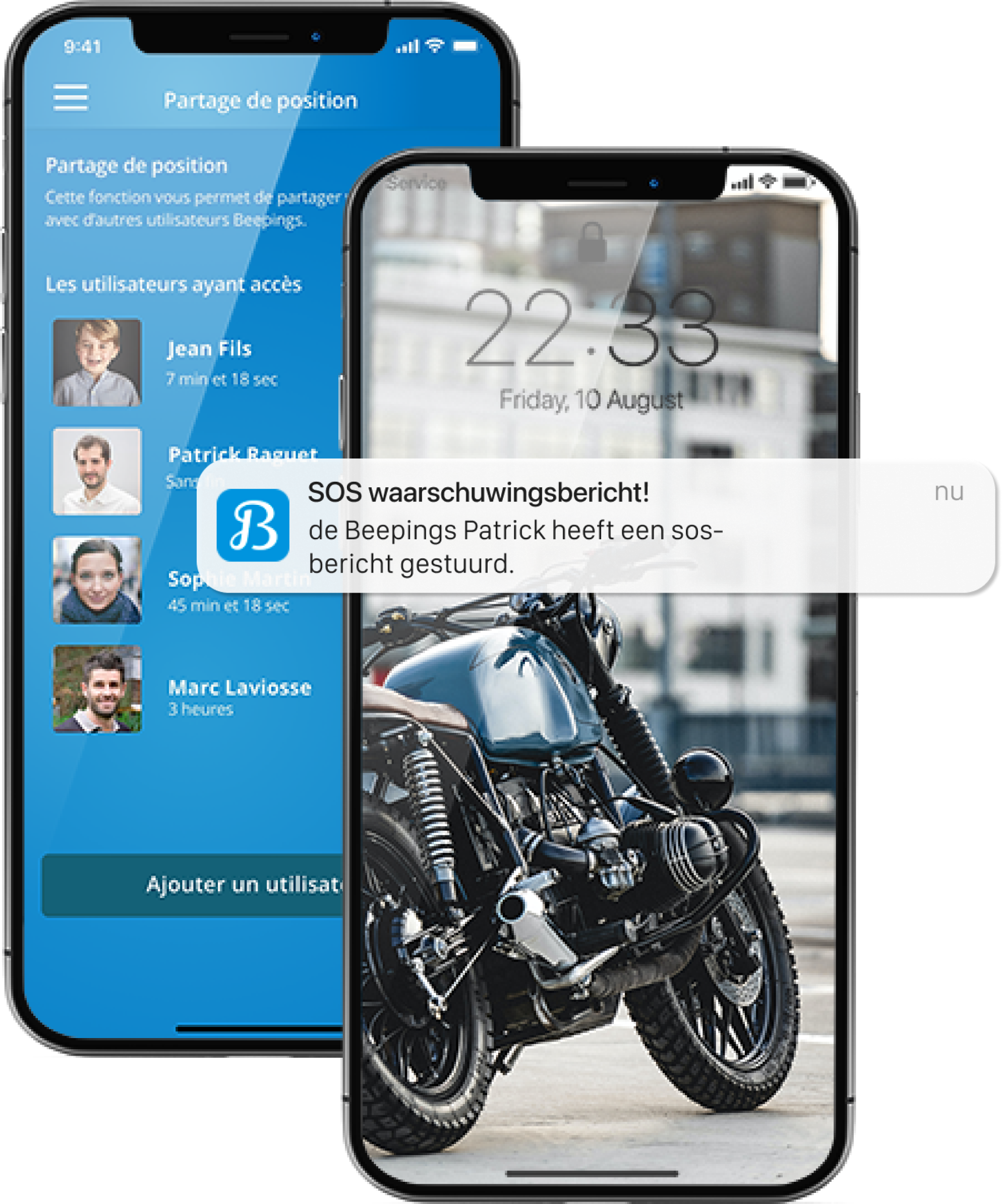 Gps-tracker voor motorfietsen en scooters | Beepings